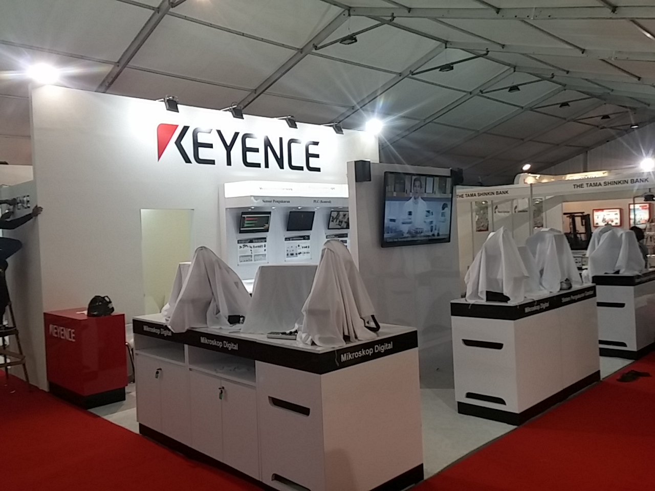 Wooden Booth - Keyence | Portfolio | MK EXHIBITION
