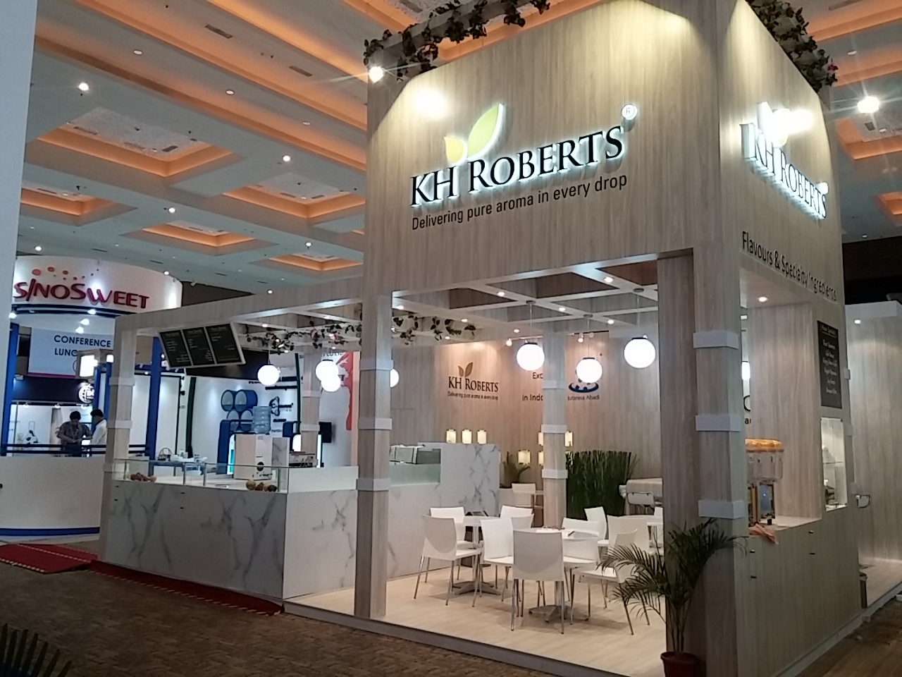 Wooden Booth - KH Roberts | Portfolio | MK EXHIBITION