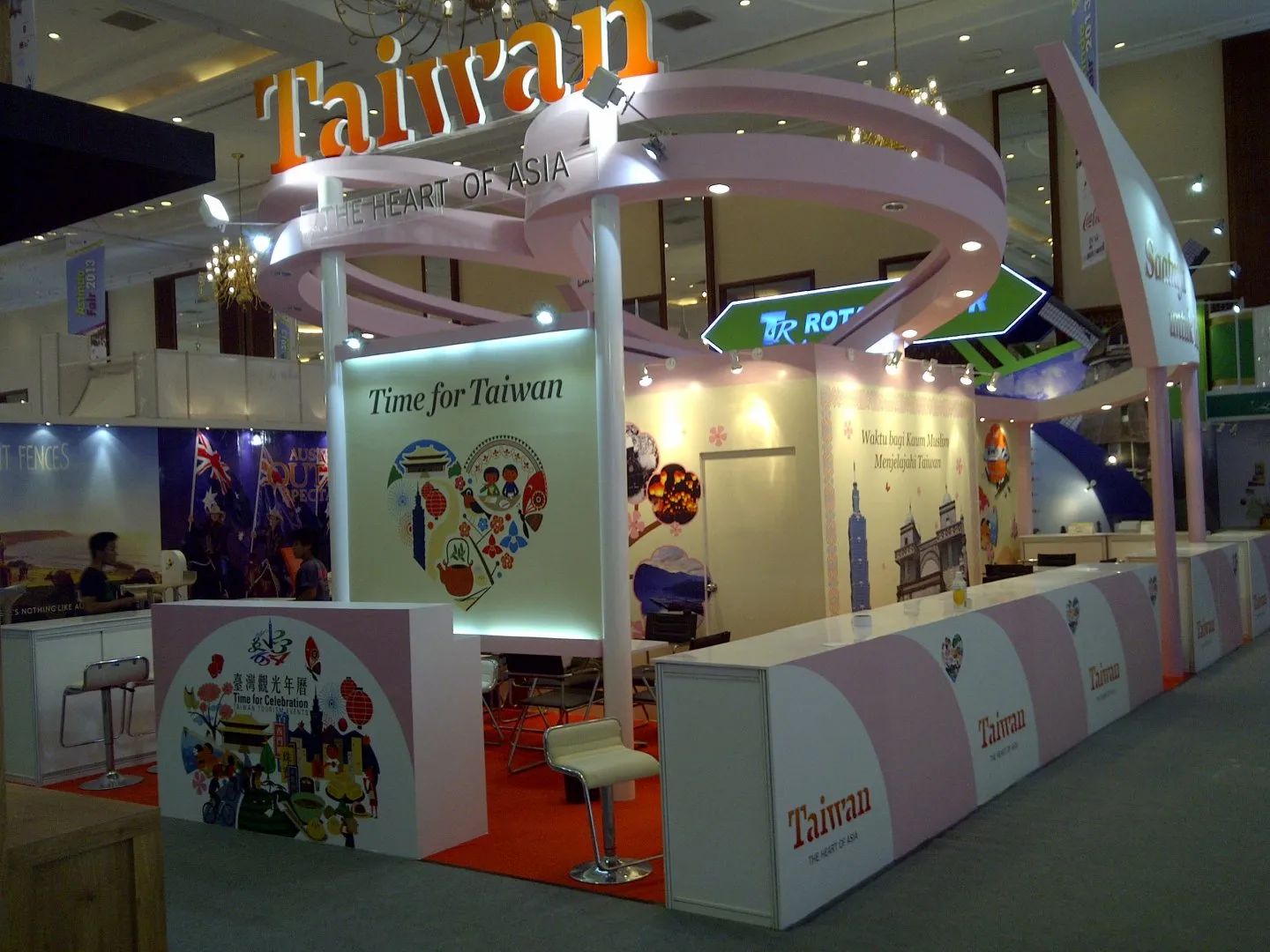 Wooden Booth - Taiwan Tourism | Portfolio | MK EXHIBITION