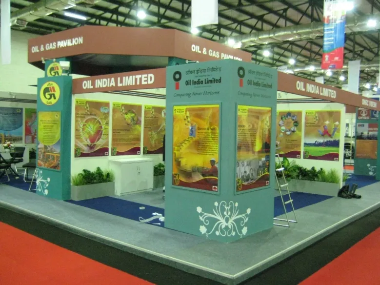 Wooden Booth - India Pavillion | Portfolio | MK EXHIBITION