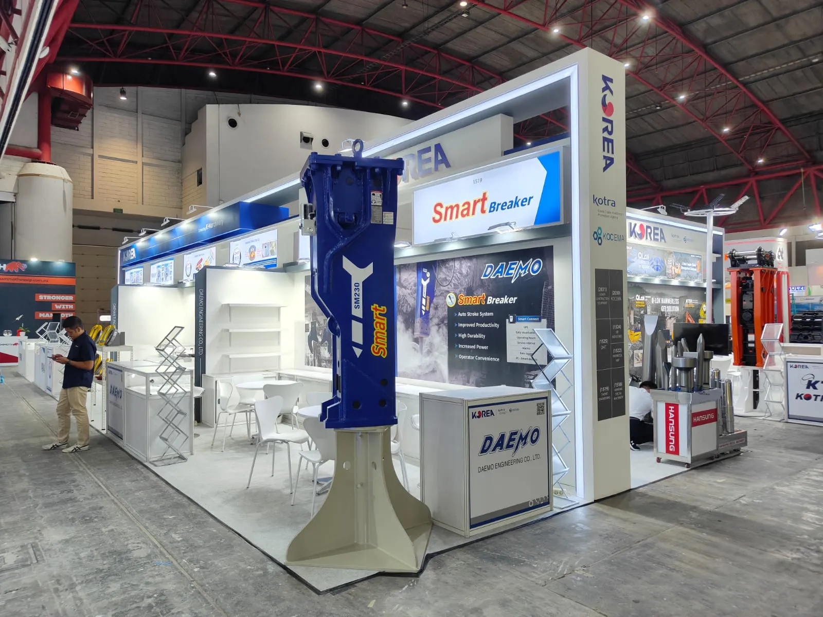 Korea Pavilion @ Mining 2024 | Portfolio | MK EXHIBITION